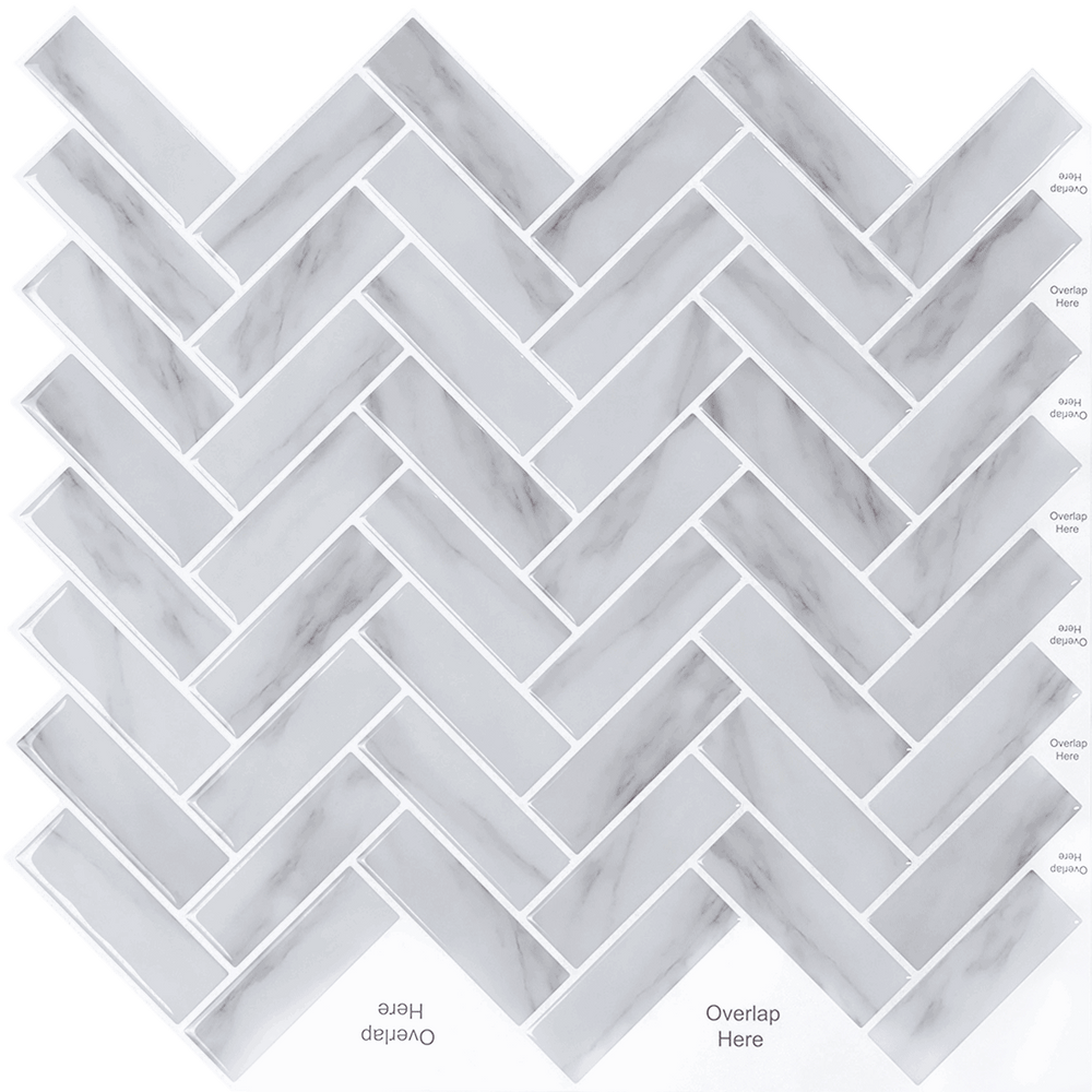 Fishbone Relics Stickwoll Tiles – Peel and Stick Tile Backsplash